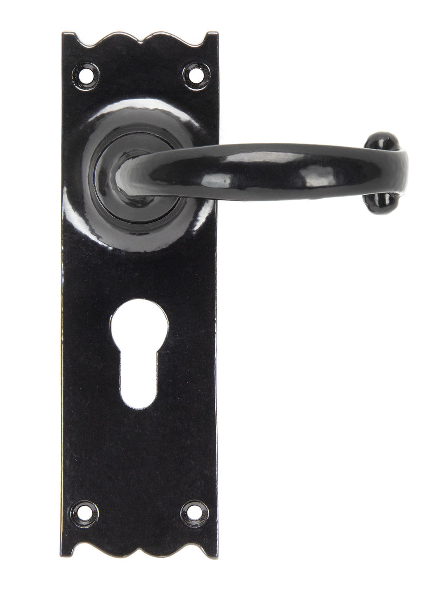 From The Anvil Straight Lever Euro Lock Set – John Diven & Cº
